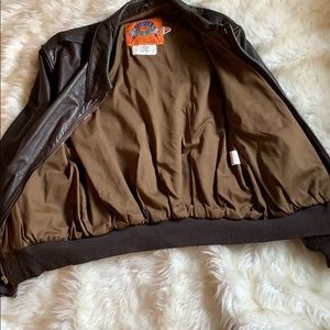 Cooper | Jackets & Coats | Vintage Cooper Type A2 Leather Flight Jacket ...